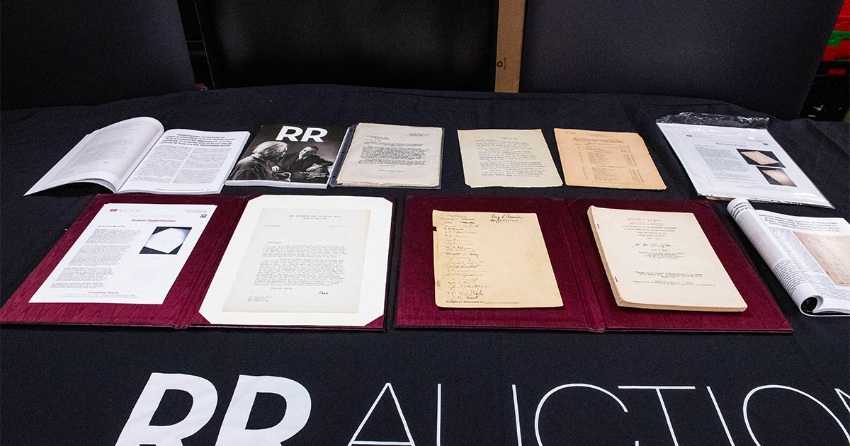 Manhattan Project papers up for auction as 'Oppenheimer' eyes Oscar ...