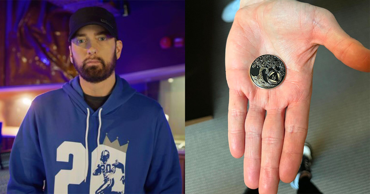 Eminem marks 16th year of sobriety, shows off new chip • PhilSTAR Life