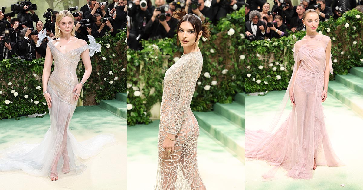 LOOK: Naked dresses that caught our attention at the 2024 Met Gala ...