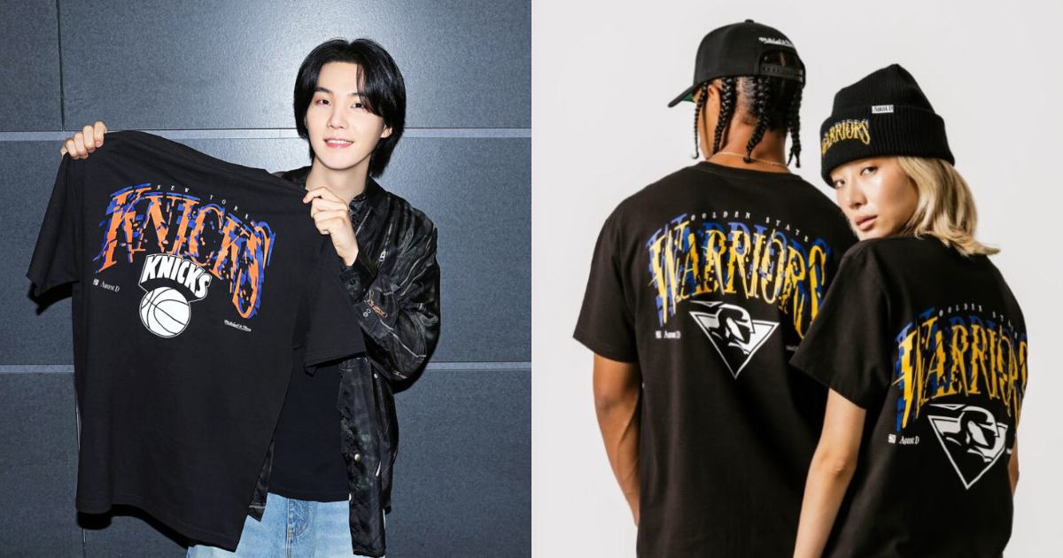 LOOK: BTS’ SUGA releases apparel collection in collaboration with NBA ...