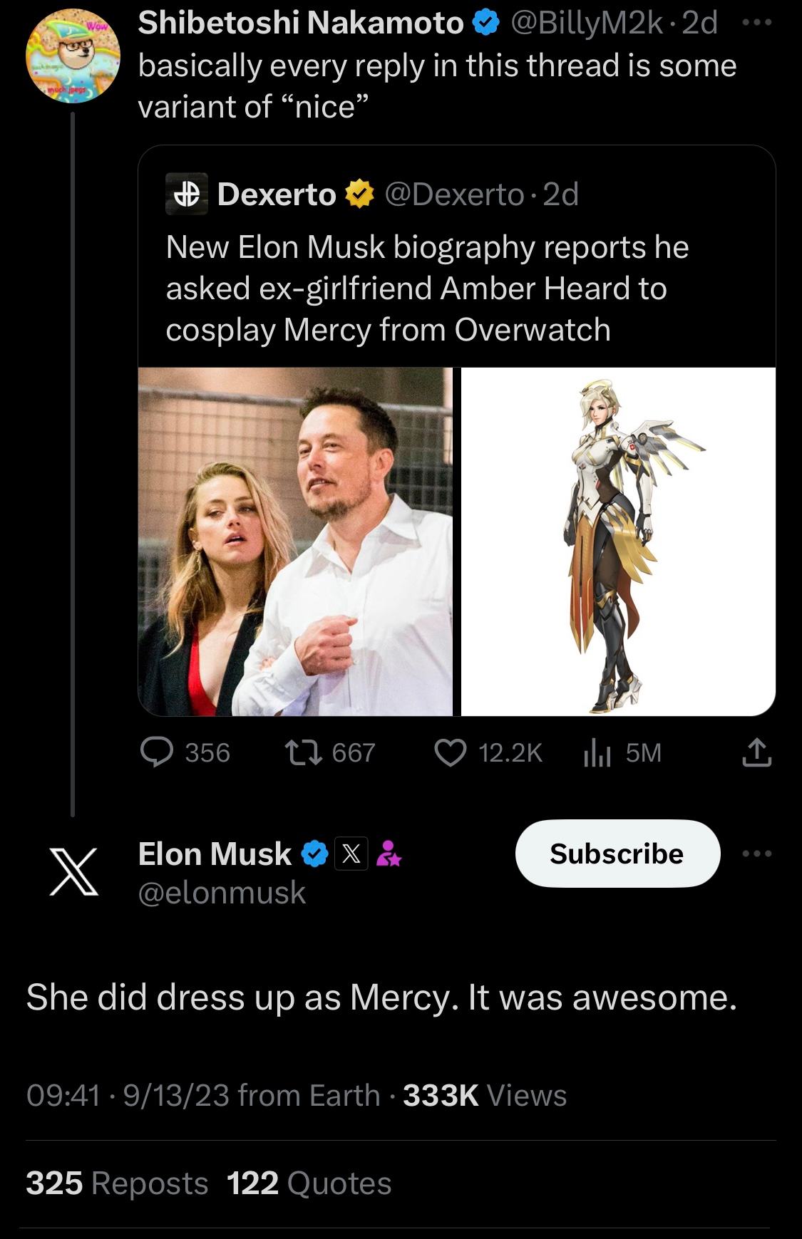 Amber Heard disapproves of Elon Musk sharing her ‘private’ cosplay pic ...