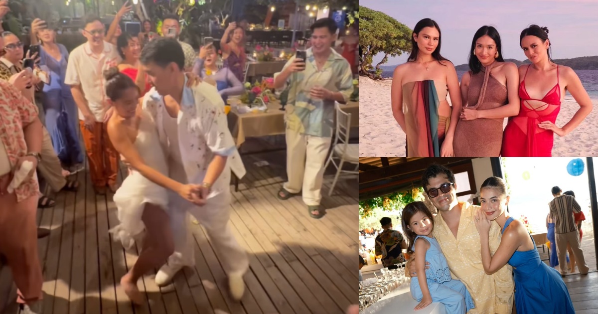LOOK: Guests at Laureen Uy, Miggy Cruz's pre-wedding welcome party in ...