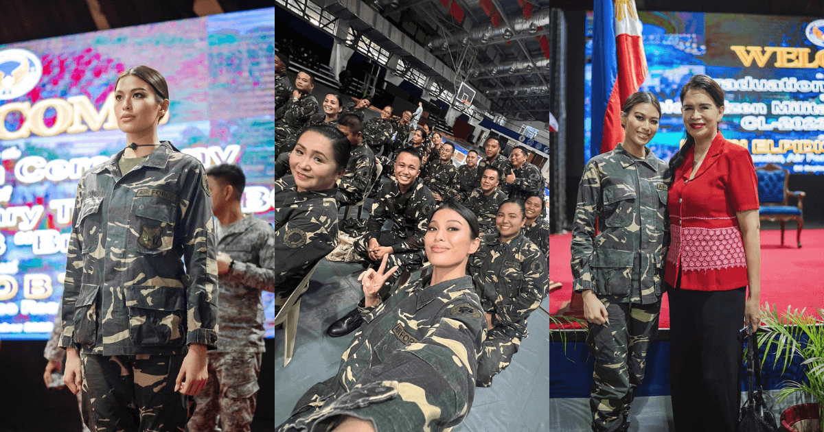 Miss Universe PH 2023 Michelle Dee takes basic military training en ...
