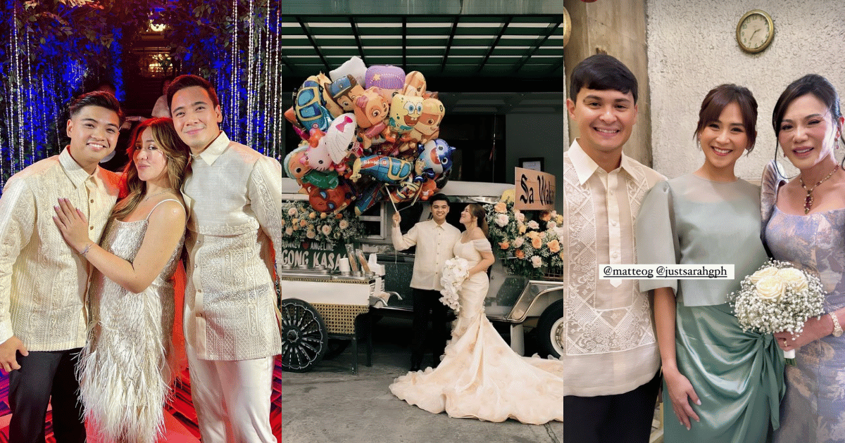 LOOK: Celebrities present at Angeline Quinto and Nonrev Daquina's ...