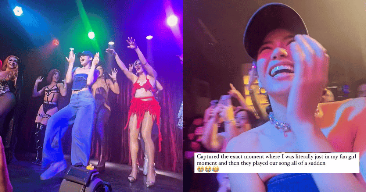 BINI's Aiah Arceta dances to 'Salamin, Salamin' with local drag queens ...