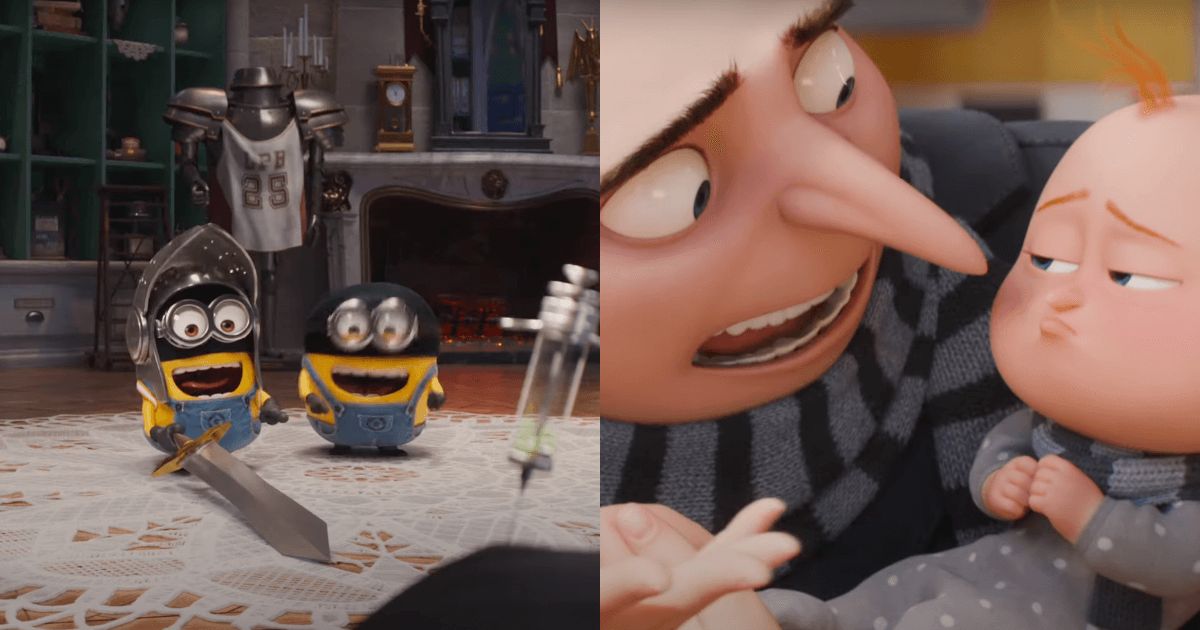 WATCH: Gru gets new nemesis, a family addition, and more adventures in ...
