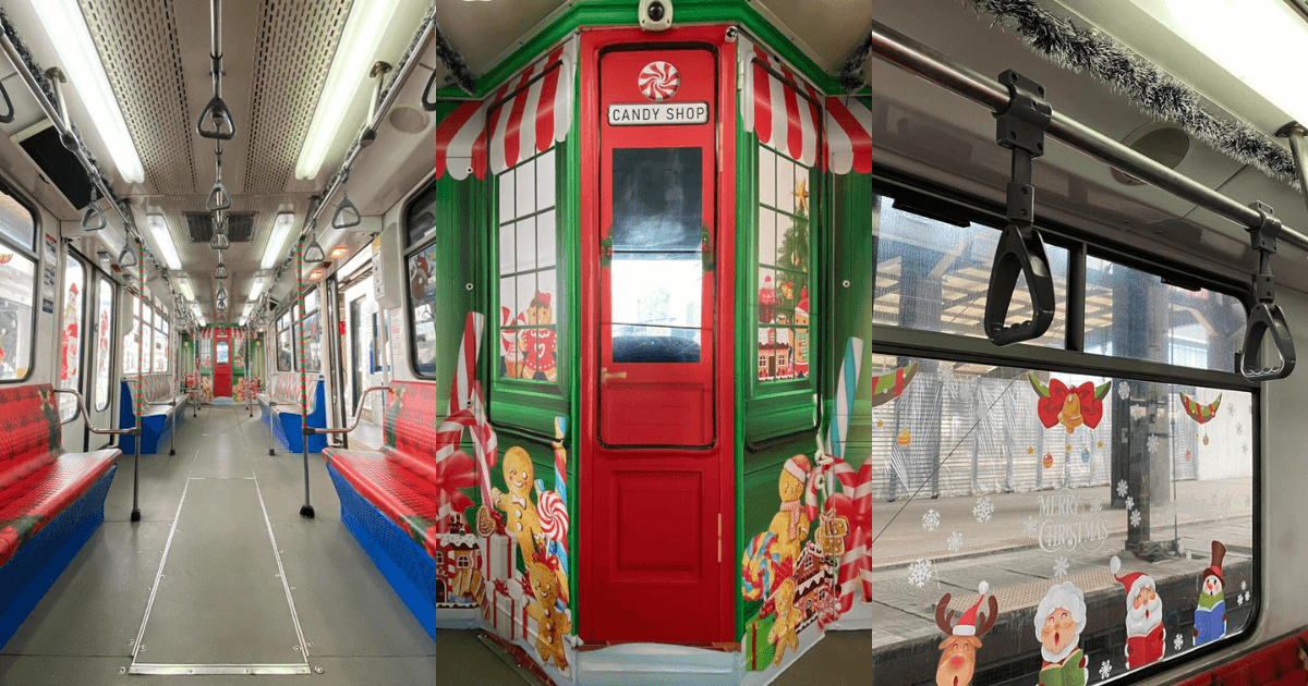 LOOK: DOTr ignites the holiday spirit with colorful 'Christmas Trains ...