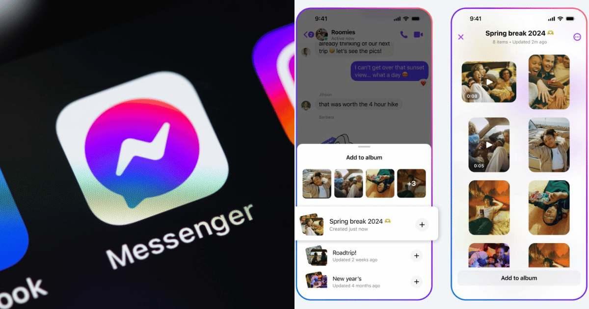 Messenger now lets you share HD photos, albums, and more in new update ...