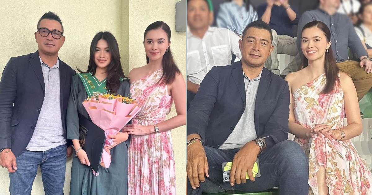 Sunshine Cruz, Cesar Montano reunite for daughter's graduation ...