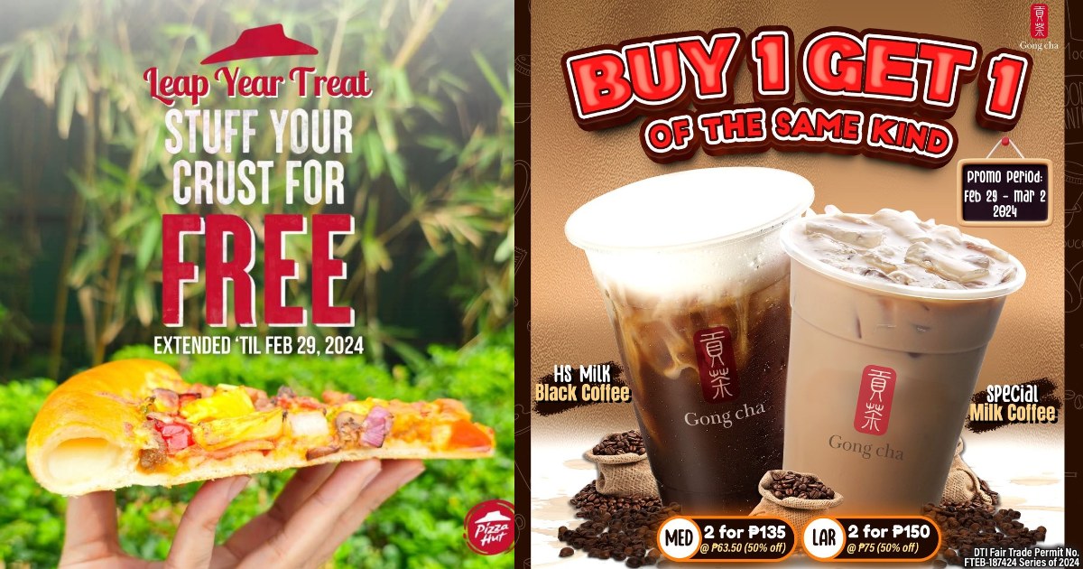 LIST: Leap Day promos for Feb. 29 that you wouldn't want to miss ...