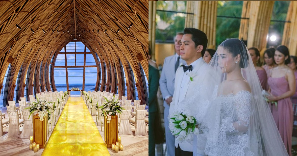 Here are the details of Maja Salvador and Rambo Nuñez's dreamy wedding ...