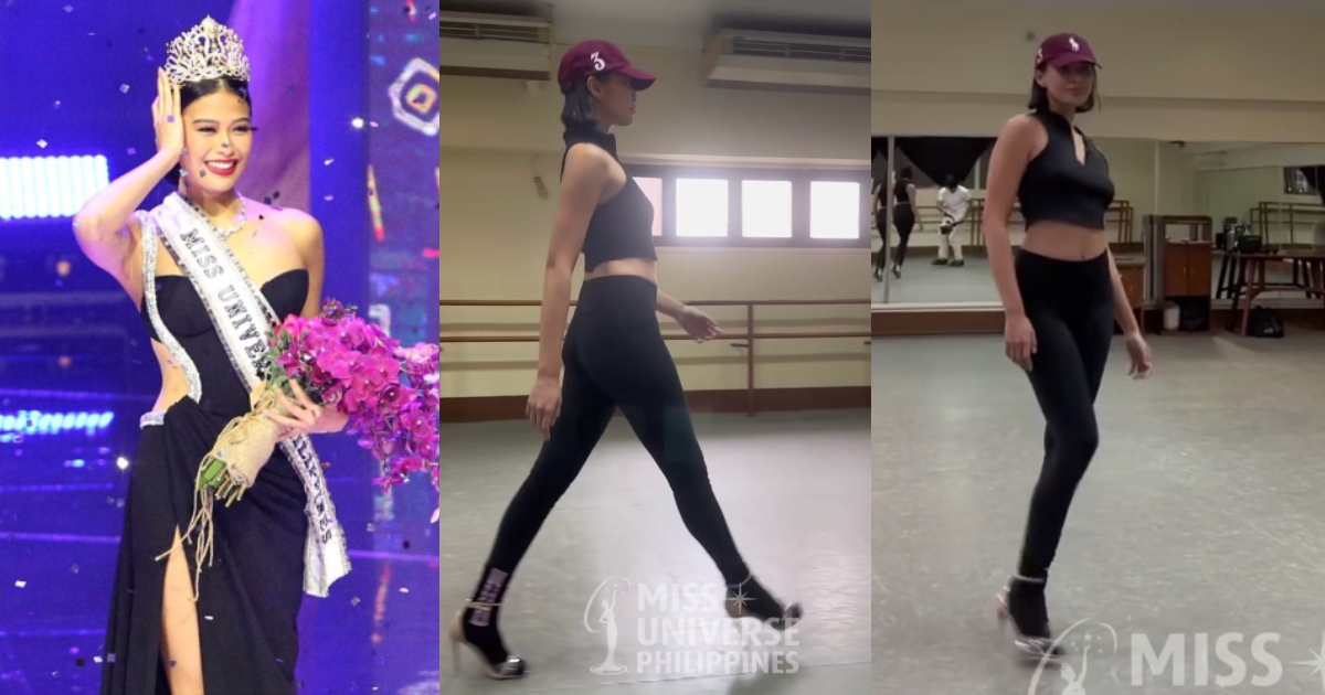WATCH: Michelle Dee rehearses her runway walk for Miss Universe 2023 ...