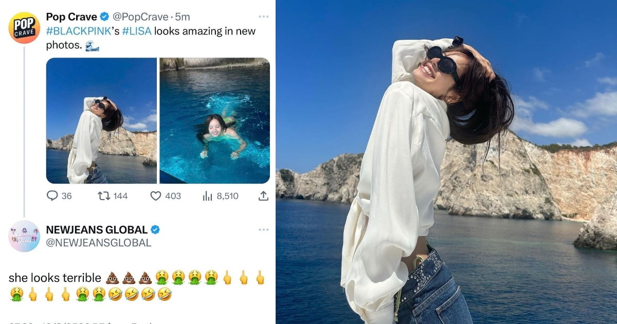 Fans of BLACKPINK's Lisa enraged over rude comment of prominent fan ...