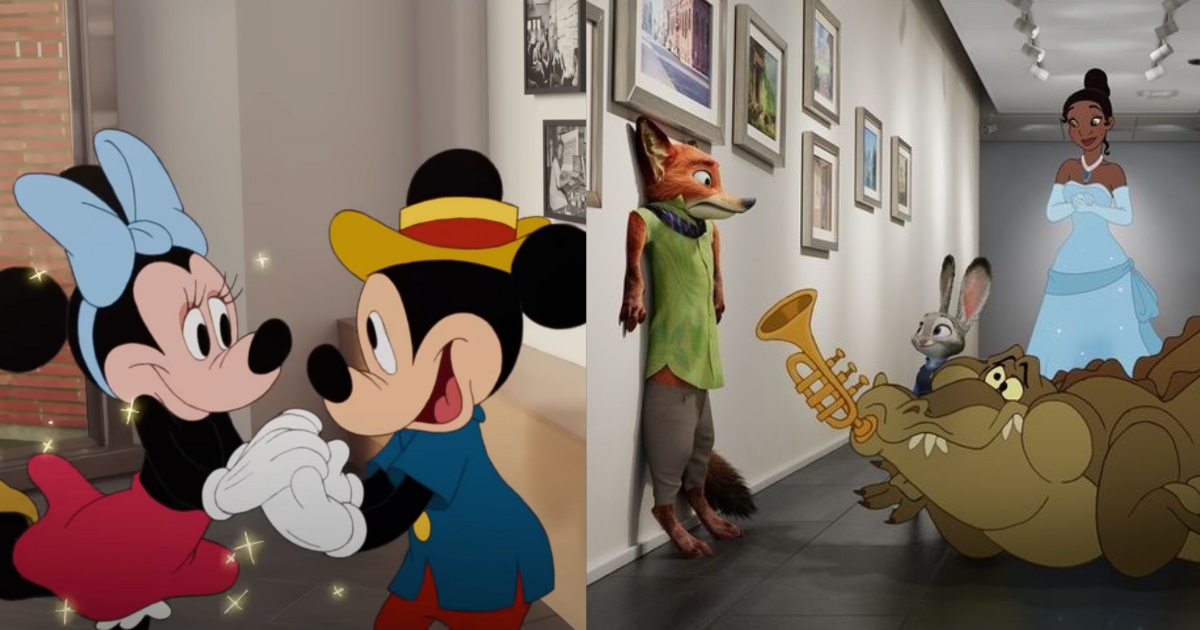 Disney brings back more than 500 cartoon characters for its 100th ...