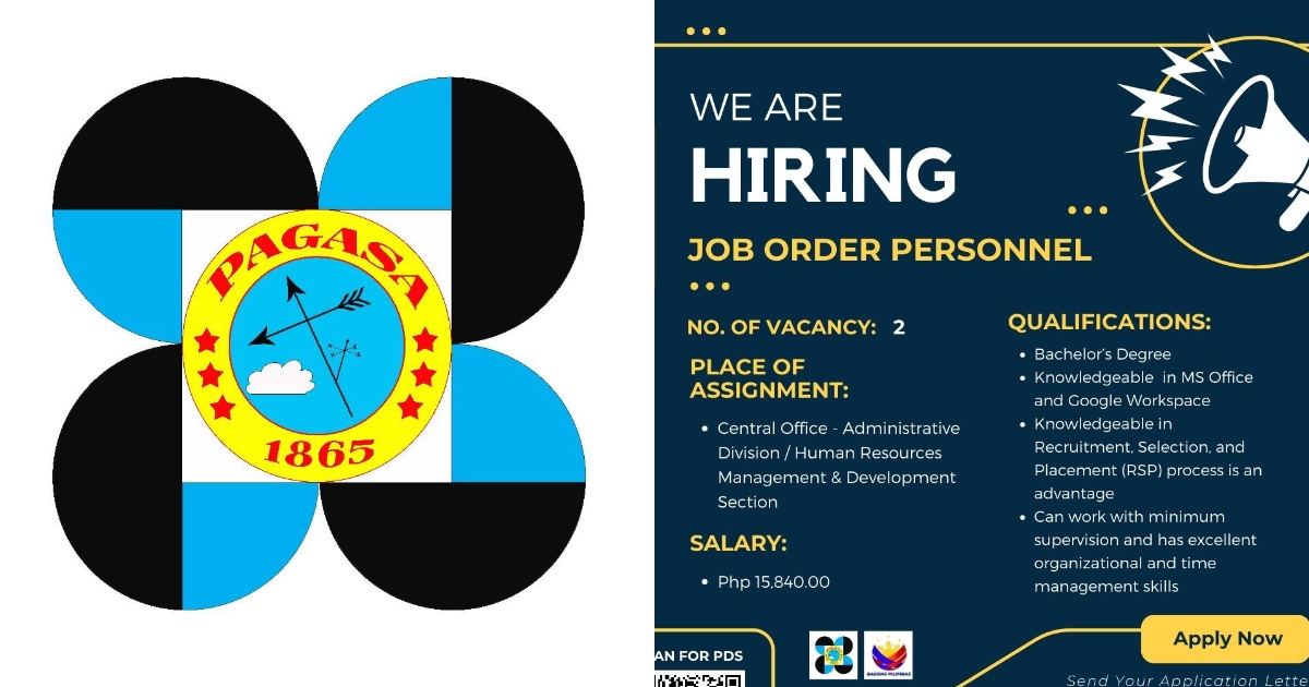 PAGASA's new job post with P15,840 salary draws mixed reactions ...