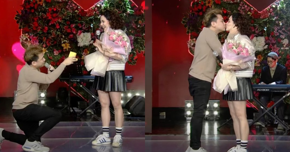 Yael Yuzon proposes to Karylle on 'It's Showtime' ahead of their ...