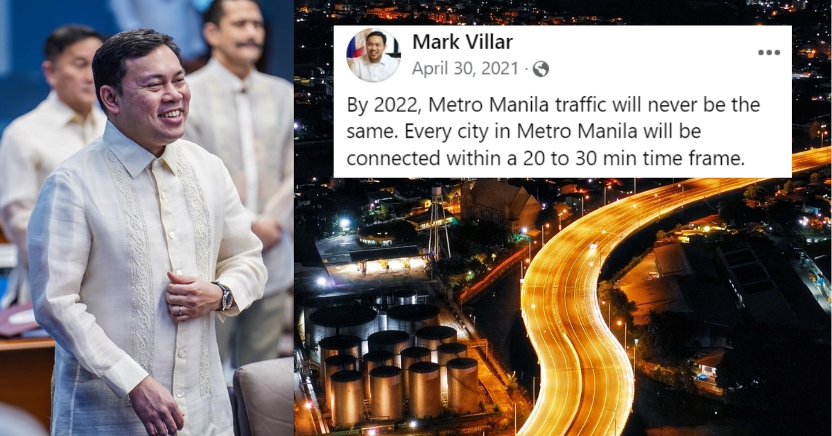 Pinoys resurface Mark Villar's 2021 post on making Manila traffic ...