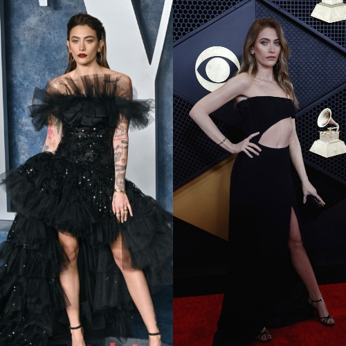 How Paris Jackson covered all 80 of her tattoos for the 2024 Grammy ...