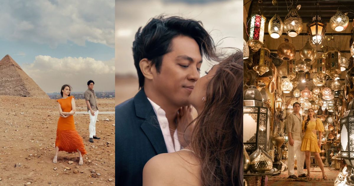 LOOK: Maja Salvador, Rambo Nuñez share 'kilig' moments in prenup photos ...