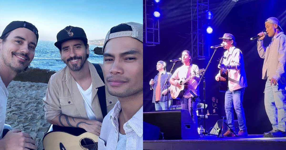 Bugoy Drilon meets The Moffats for surprise collaboration, performance ...