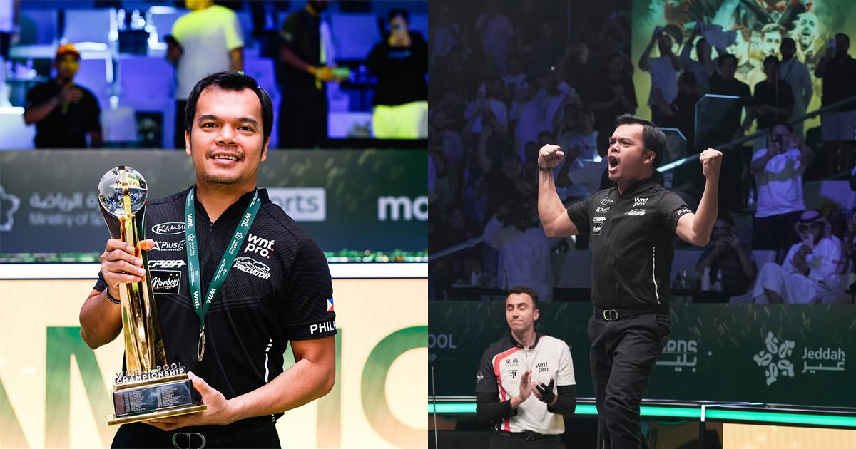 Carlo Biado makes history with second World Pool Championship win ...