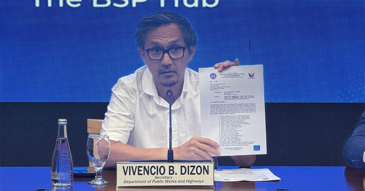 Government freezes bank accounts of DPWH officials, contractors ...