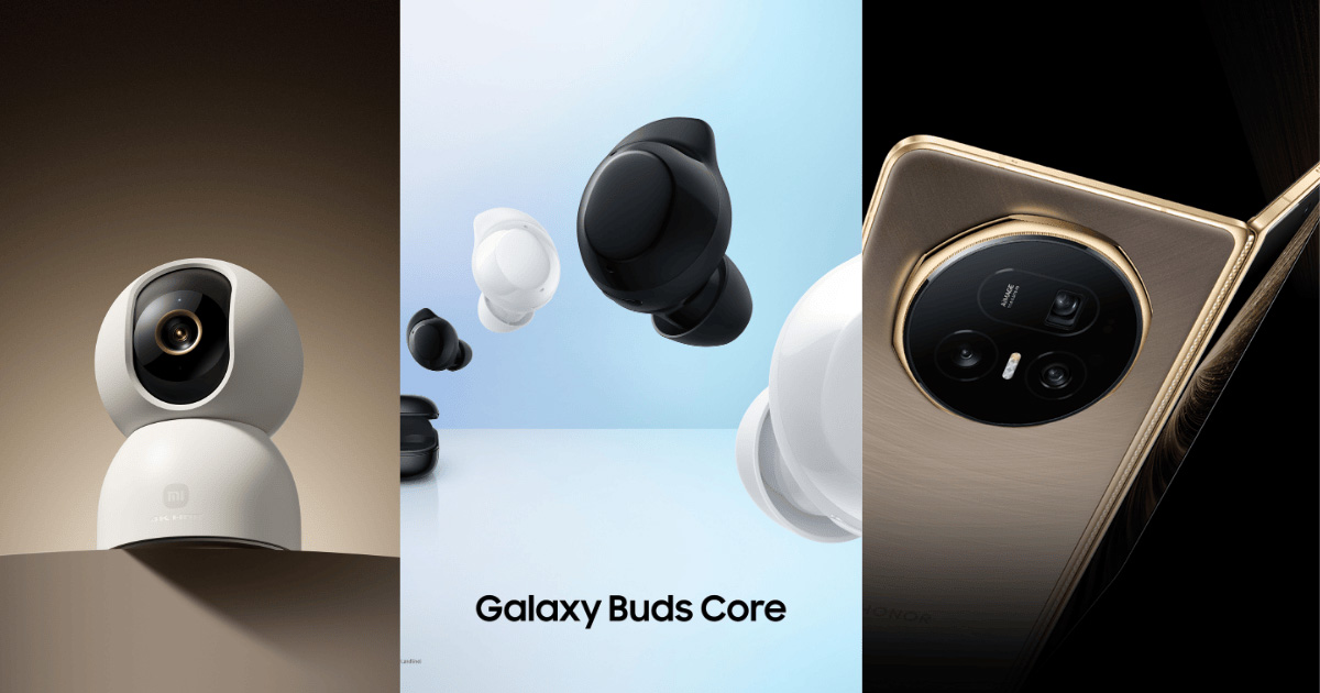 Tech roundup: Galaxy Buds3 FE, Xiaomi smart cameras, HONOR Magic V5 ...