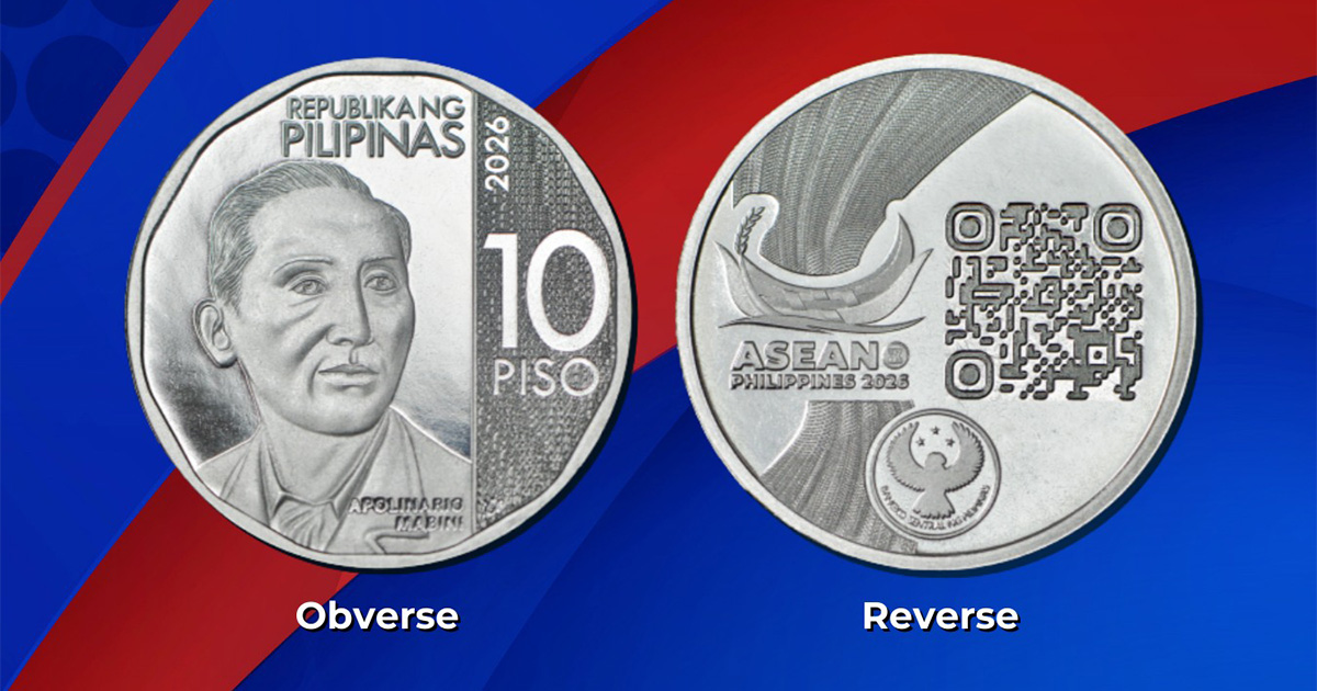 LOOK: BSP reveals new P10 ASEAN coin with QR code • PhilSTAR Life