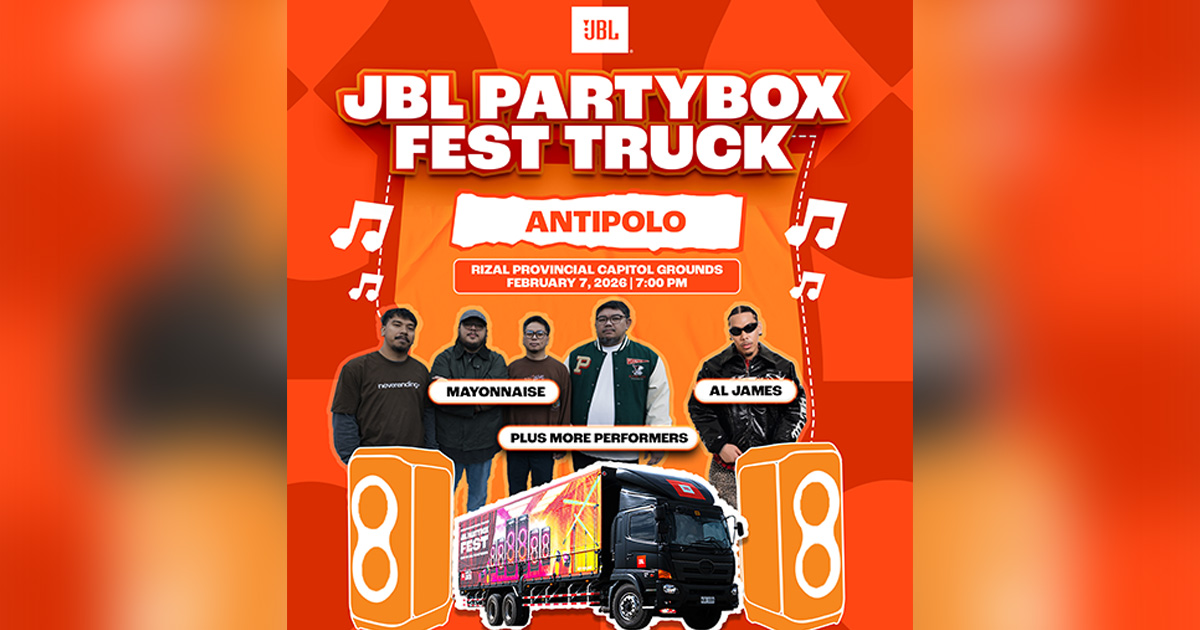 JBL kicks off 2026 with the PartyBox Fest Truck in Antipolo: Live music ...