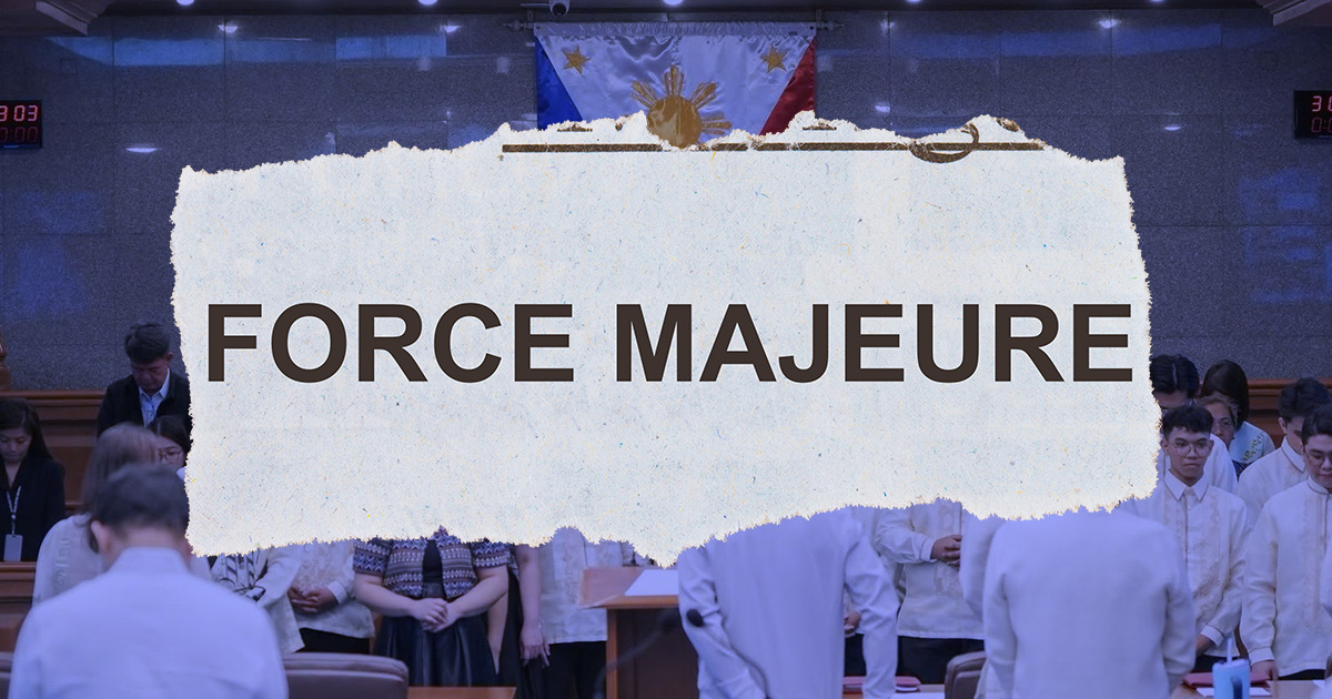 What does force majeure mean in PH law? • PhilSTAR Life