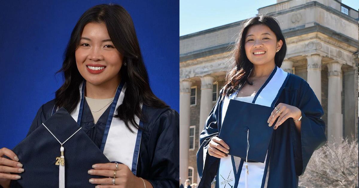 Pinoy fencer Sam Catantan graduates from Penn State after Paris ...