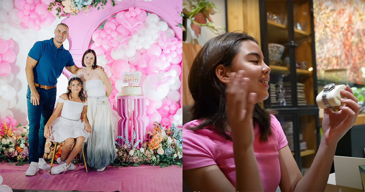 Why Doug and Cheska Kramer gave their daughter Scarlett a Rolex for her ...