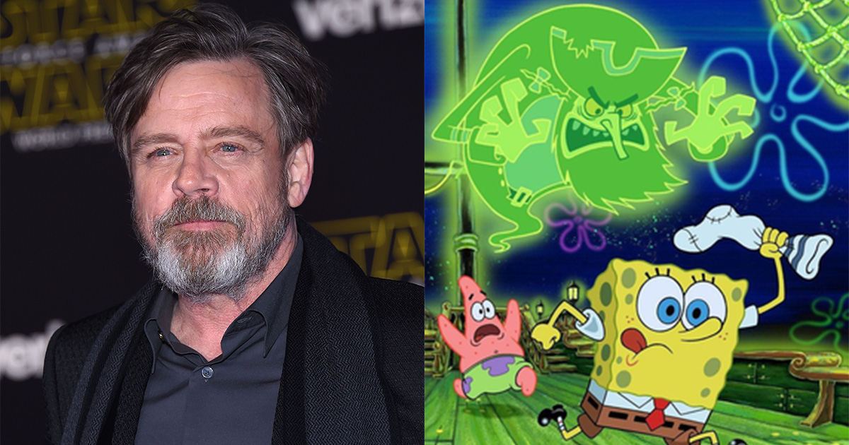 Mark Hamill to star in new 'SpongeBob' movie as The Flying Dutchman ...