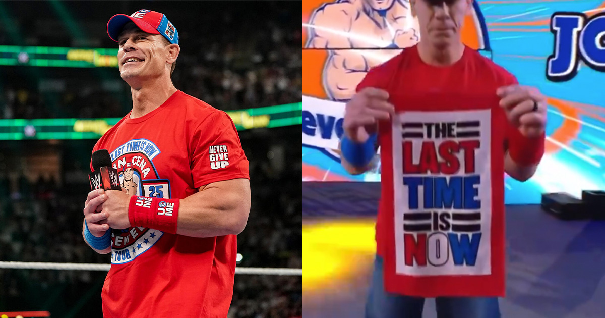 'The last time is now': John Cena announces retirement from WWE ...