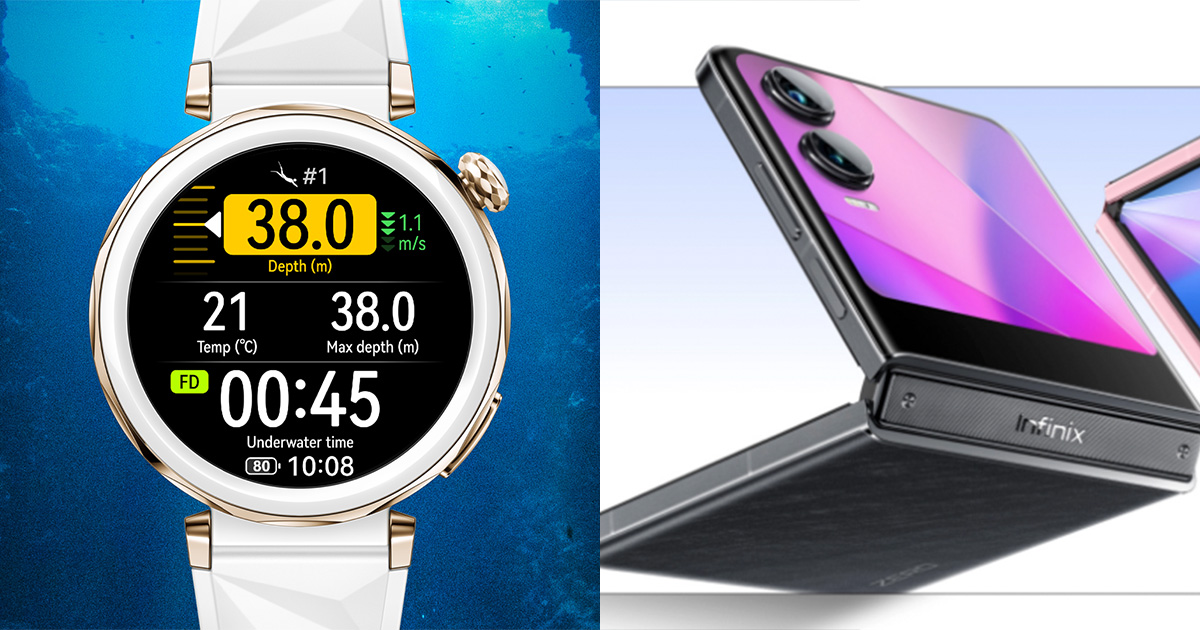 Tech roundup: HUAWEI Watch GT 5, Infinix Zero Flip, and other November ...