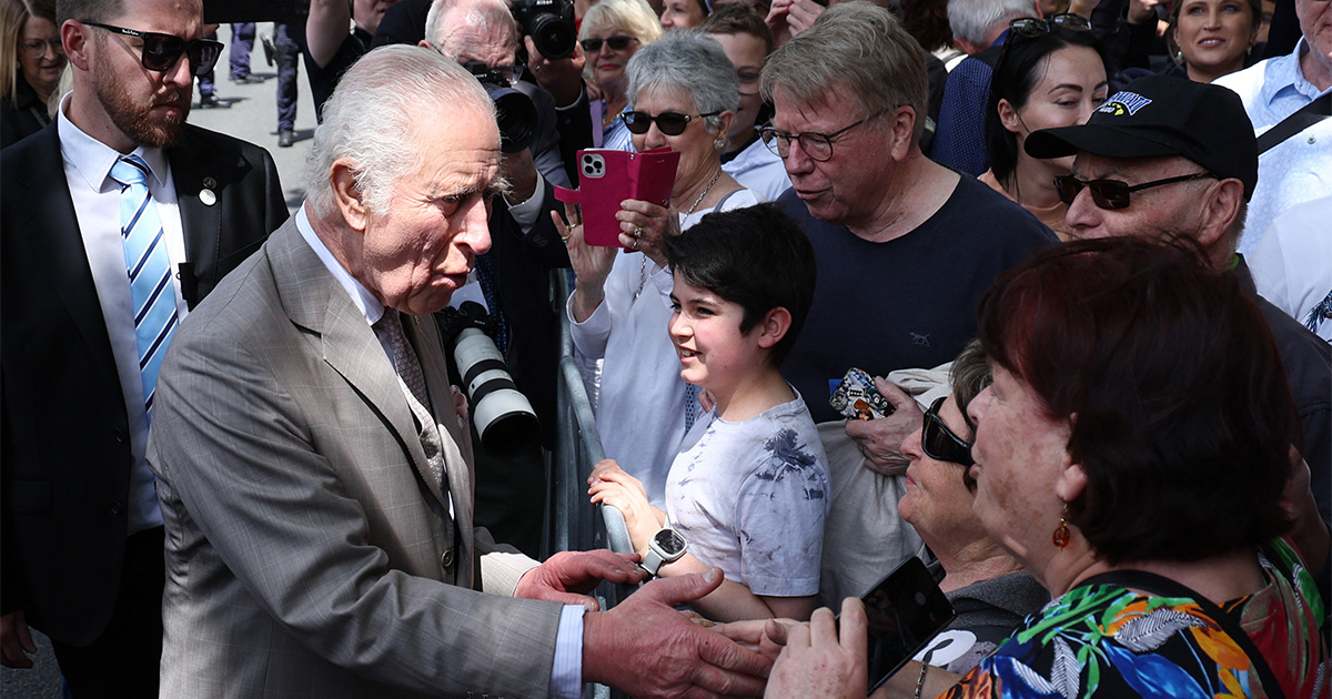 King Charles makes first public appearance on Australia tour • PhilSTAR ...