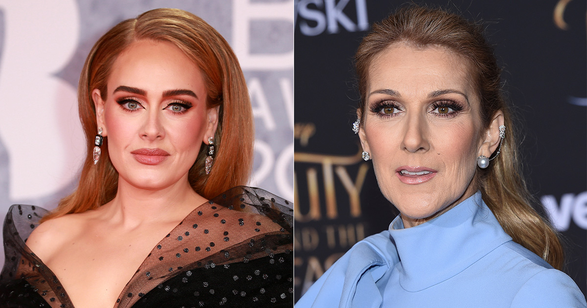 Adele moved to tears after hugging Celine Dion at her Las Vegas ...