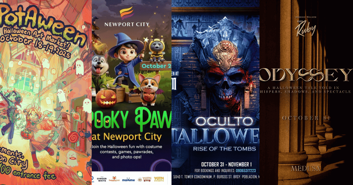 LIST: 10 spooktacular events, parties to attend this Halloween 2025 ...
