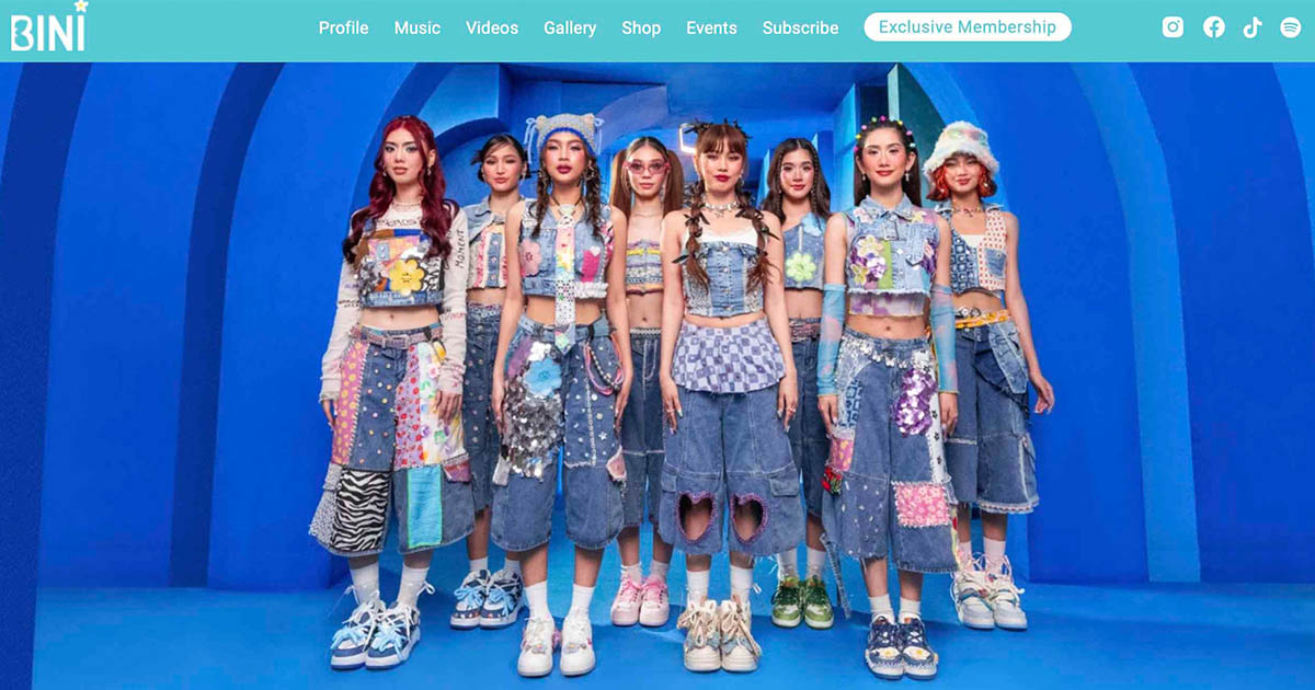 BLOOMs, this is it! BINI's official website is now live • PhilSTAR Life