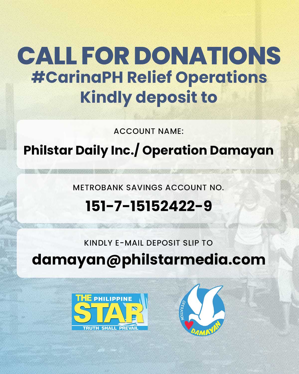 Where to donate: How you can help those affected by Typhoon Carina ...