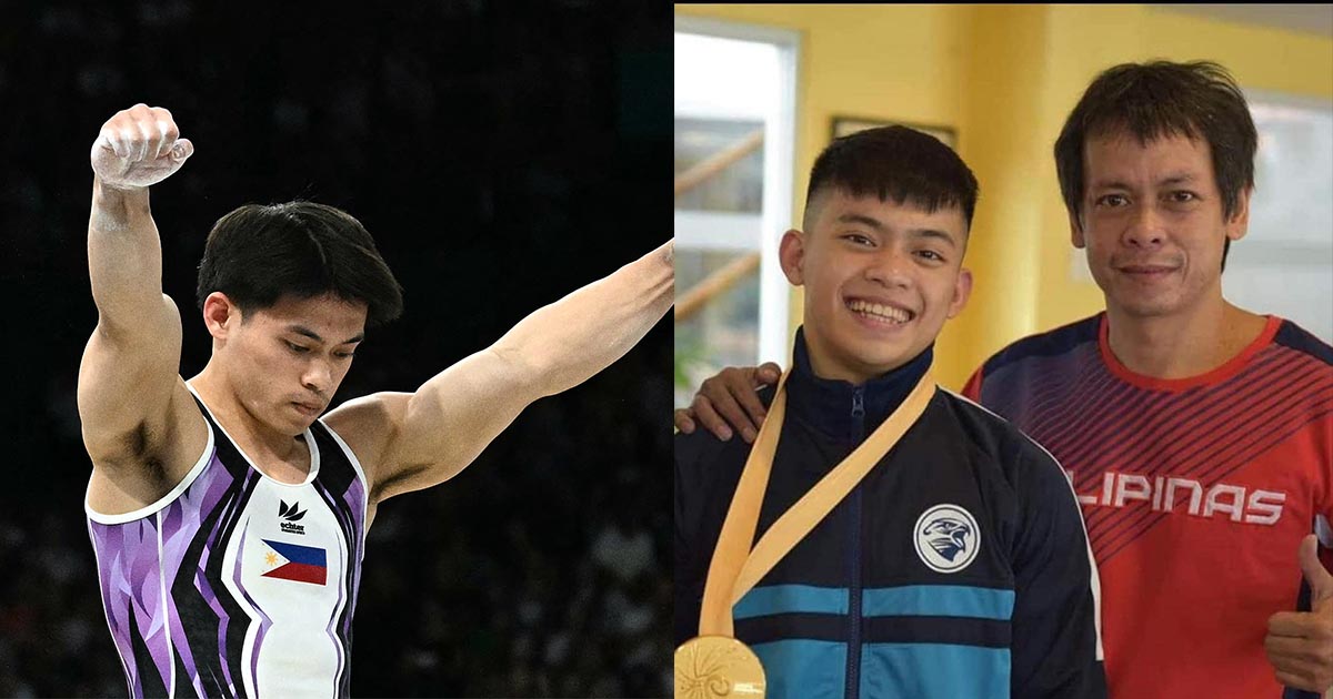 Carlos Yulo, family react to his double gold win at the 2024 Paris ...