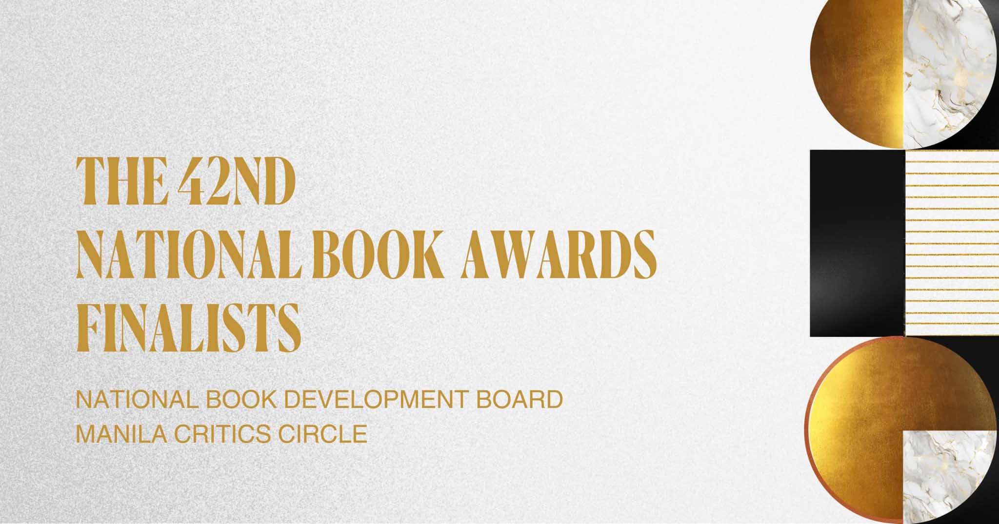 LIST: 42nd National Book Awards finalists • PhilSTAR Life