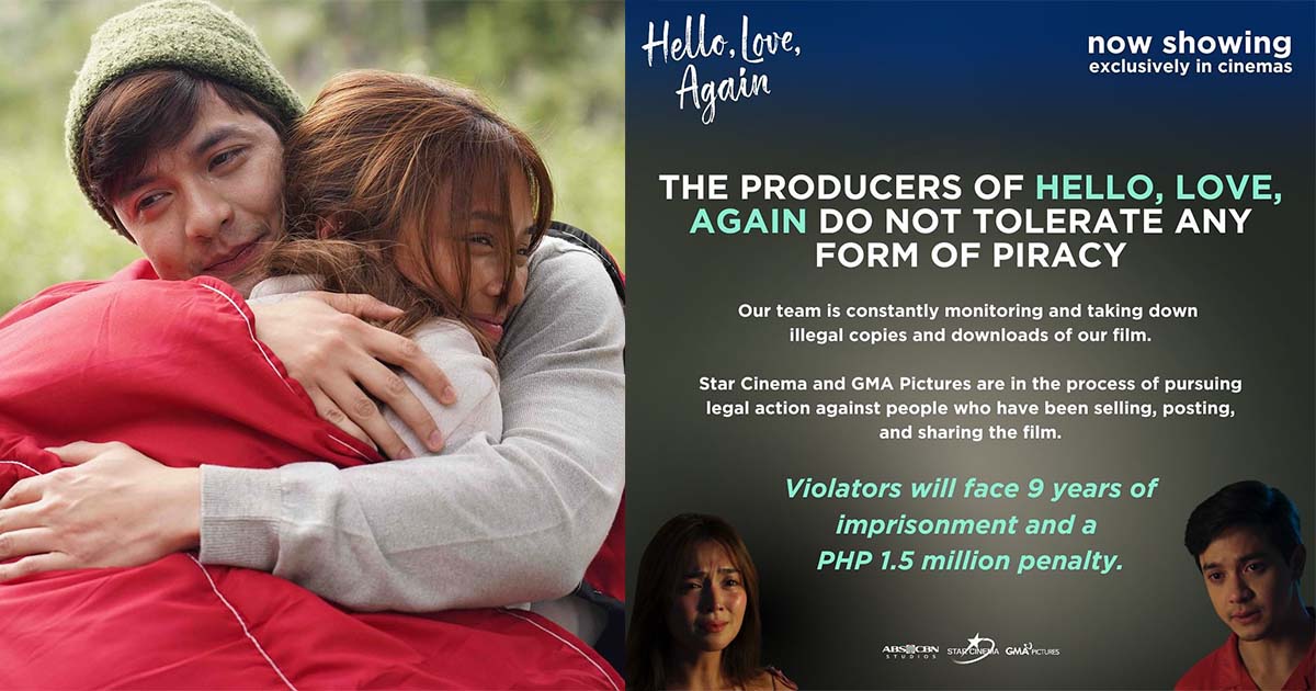 'Hello, Love, Again' producers take legal action against piracy ...