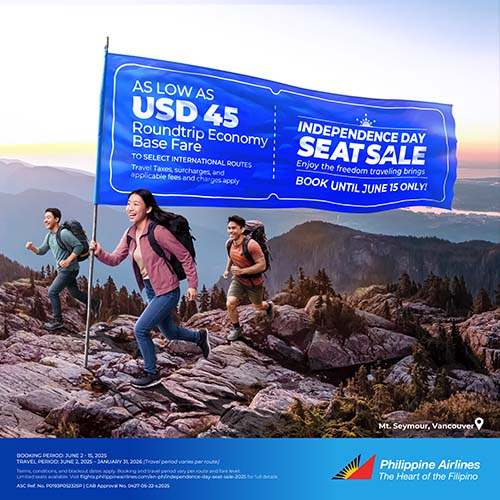 Philippine Airlines launches Independence Day seat sale with flights as ...