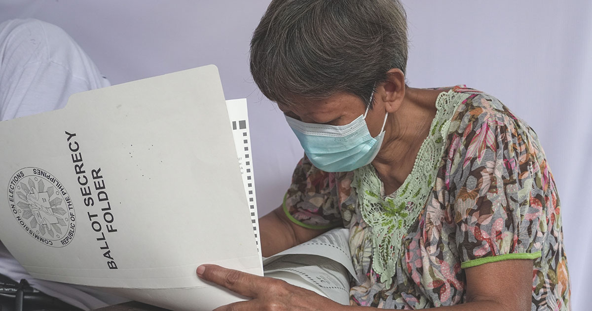 ICYMI: Senior citizens, PWD, and pregnant voters are given early voting ...