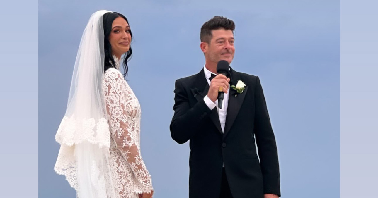 Robin Thicke and April Love Geary tie the knot after six-year ...