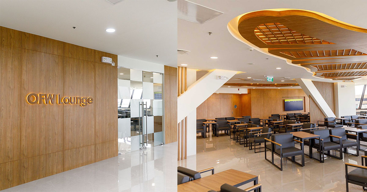 LOOK: OFW Lounge to open in NAIA Terminal 1 • PhilSTAR Life