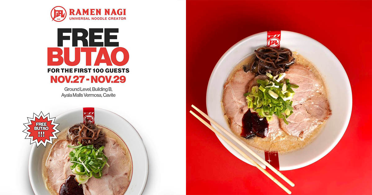 How to get a free bowl of Butao from Ramen Nagi until Nov. 30 ...