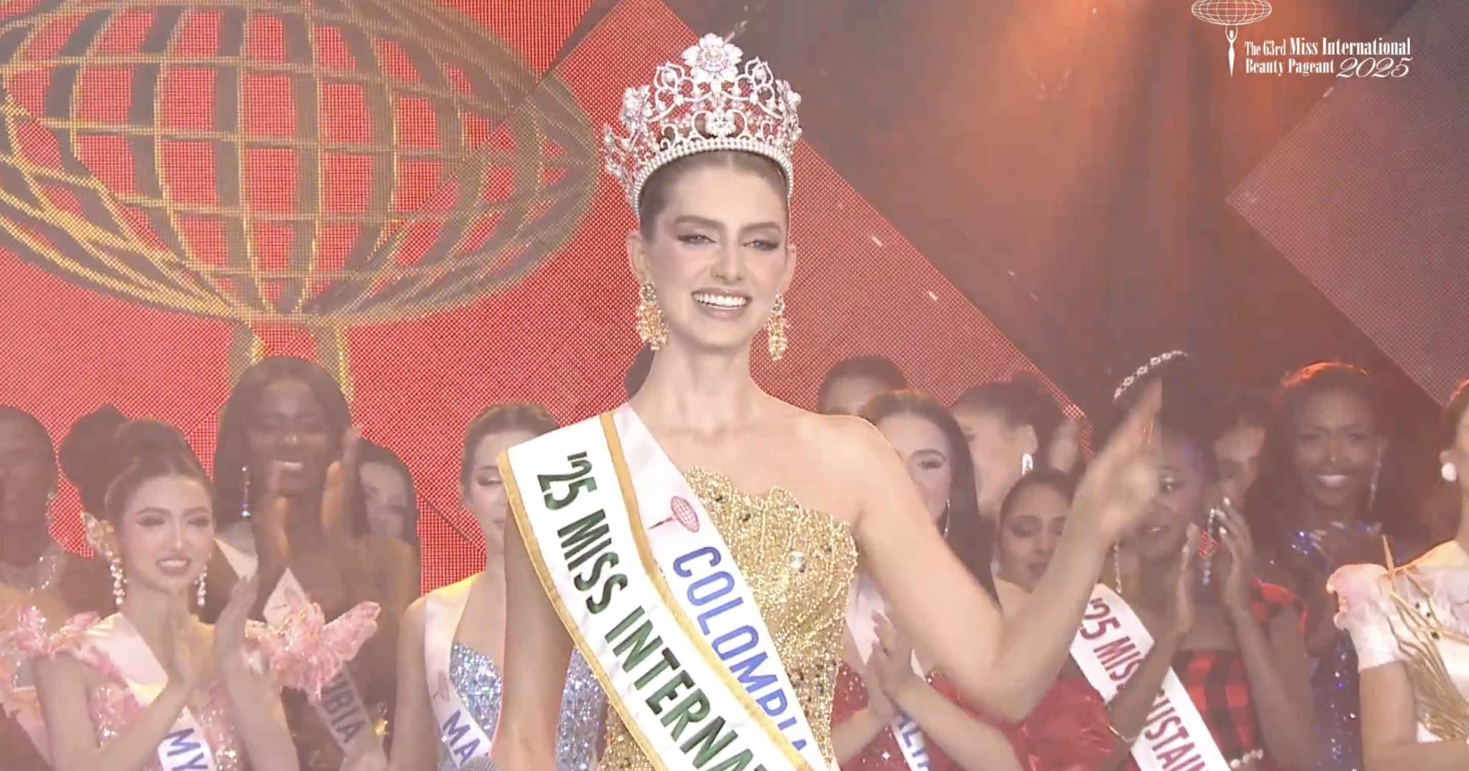 Colombia's Catalina Duque wins Miss International 2025 • PhilSTAR Life