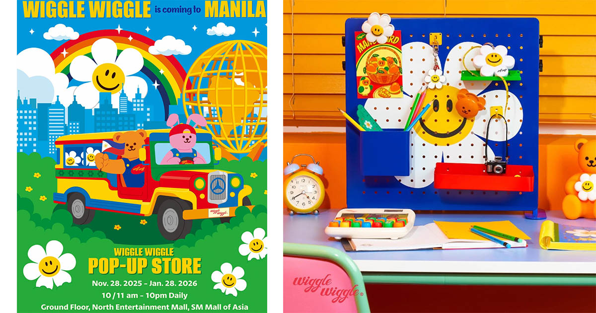 Korean lifestyle brand Wiggle Wiggle to open a pop-up store in Manila ...